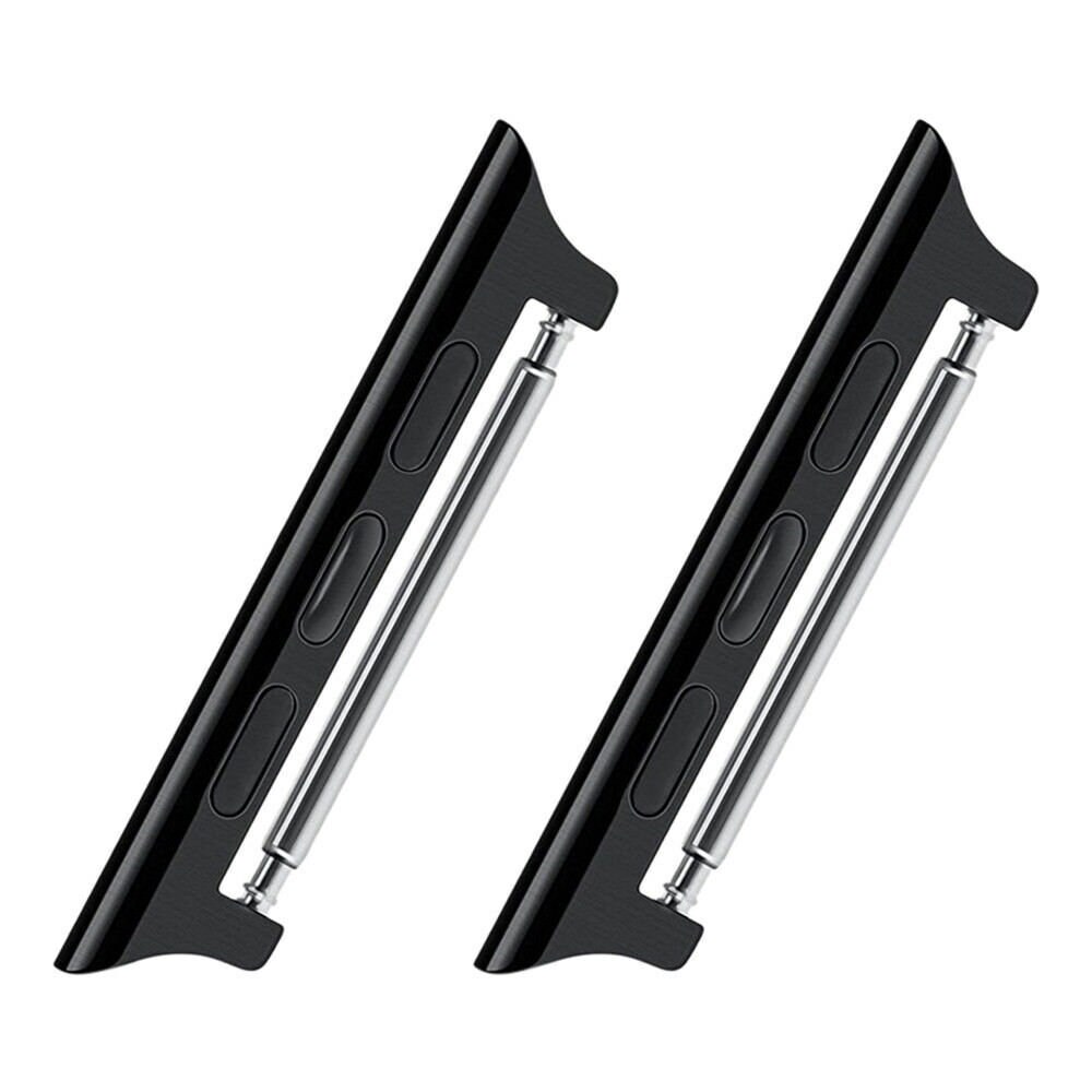 Stainless Steel Strap band Connector adapter Buckle For Apple Watch ...