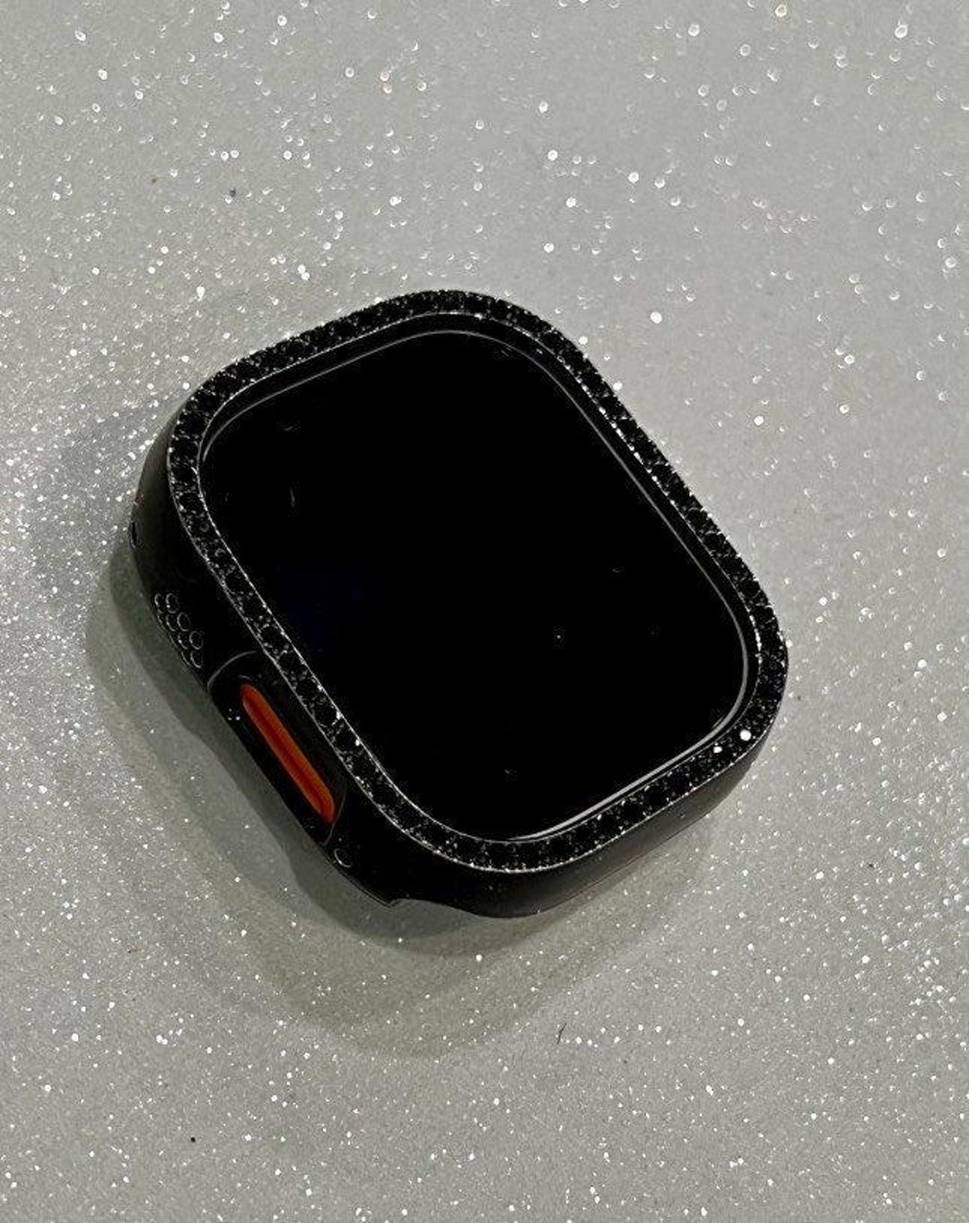49mm Ultra Apple Watch Cover Black Crystals Apple Watch Case Smartwatch ...