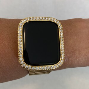 Custom Apple Watch Band Gold Stainless Style 41mm 45mm 49mm Ultra & or ...