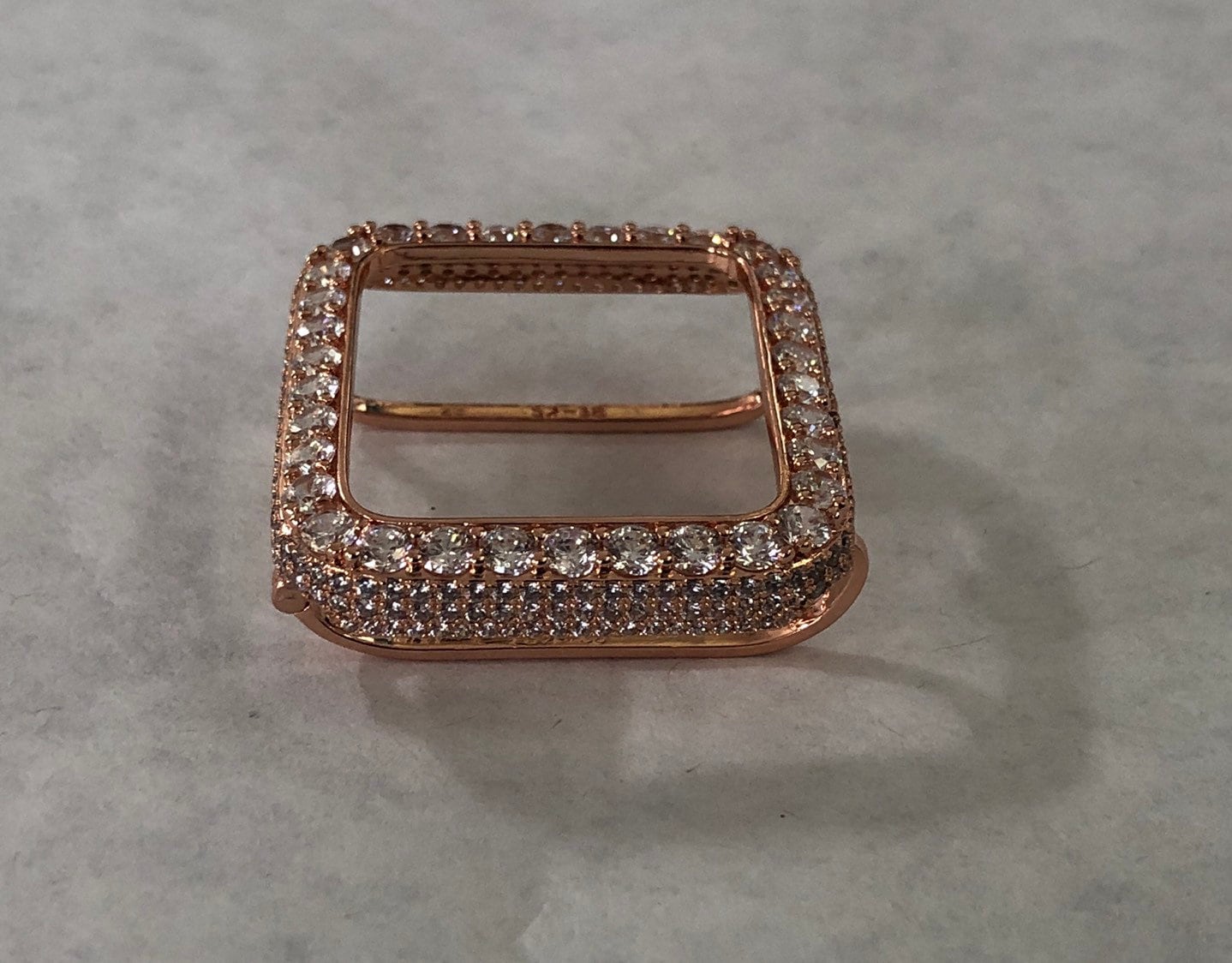 Apple Watch Bezel Cover 3.5mm Lab Diamond Bezel Case Iwatch Band Bling ...