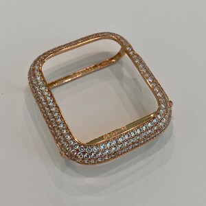 Rose Gold Apple Watch Band Stainless Steel Womens iPhone Watch Bracelet ...