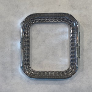 Apple Watch Case Swarovski Crystals Silver Iwatch Bumper Apple Watch ...