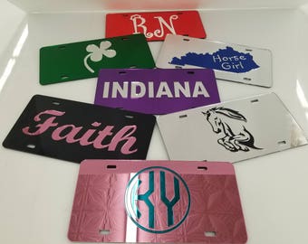 Acrylic License Plate | Etsy