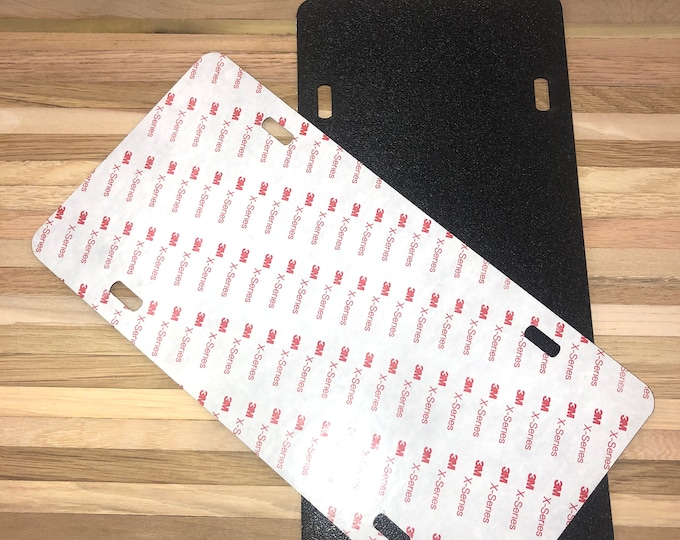 Acrylic ABS Backs for License Plates - Etsy