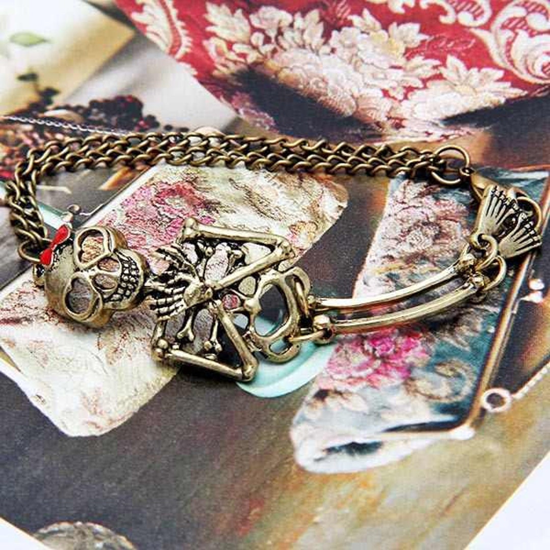 Skeleton Claw Bracelets Bronze - Etsy UK