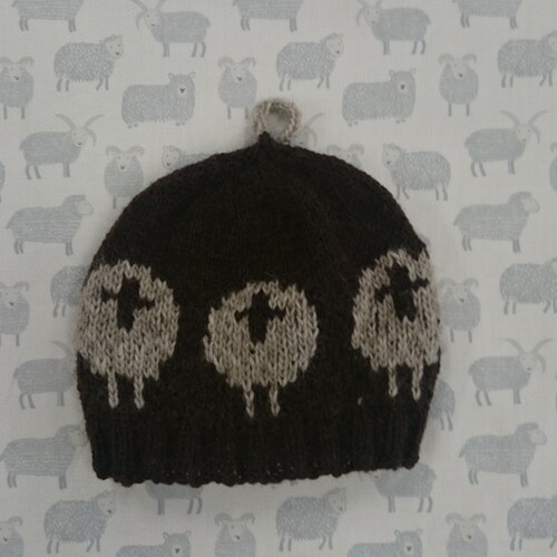 Sheep Hat Knitting Pattern Woolly Sheep Beanie Instant - Etsy