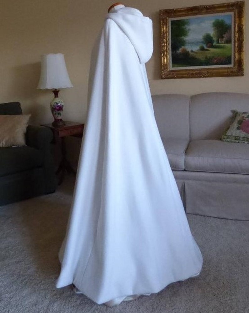 Bridal Cape Hooded Warm Wedding Cloak - Etsy Canada