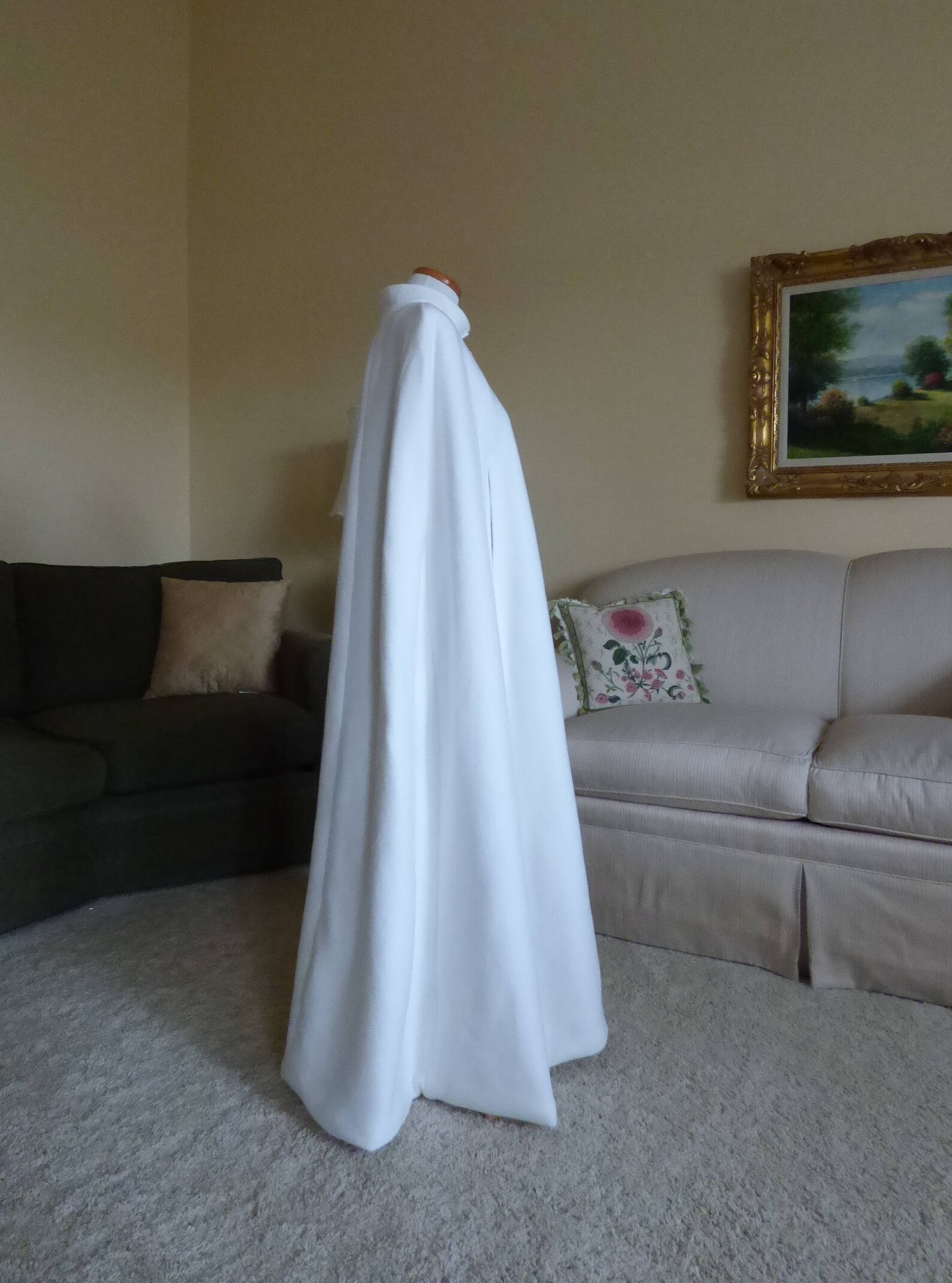 Formal Bridal Wedding Cape Long Fleece Cloak - Etsy