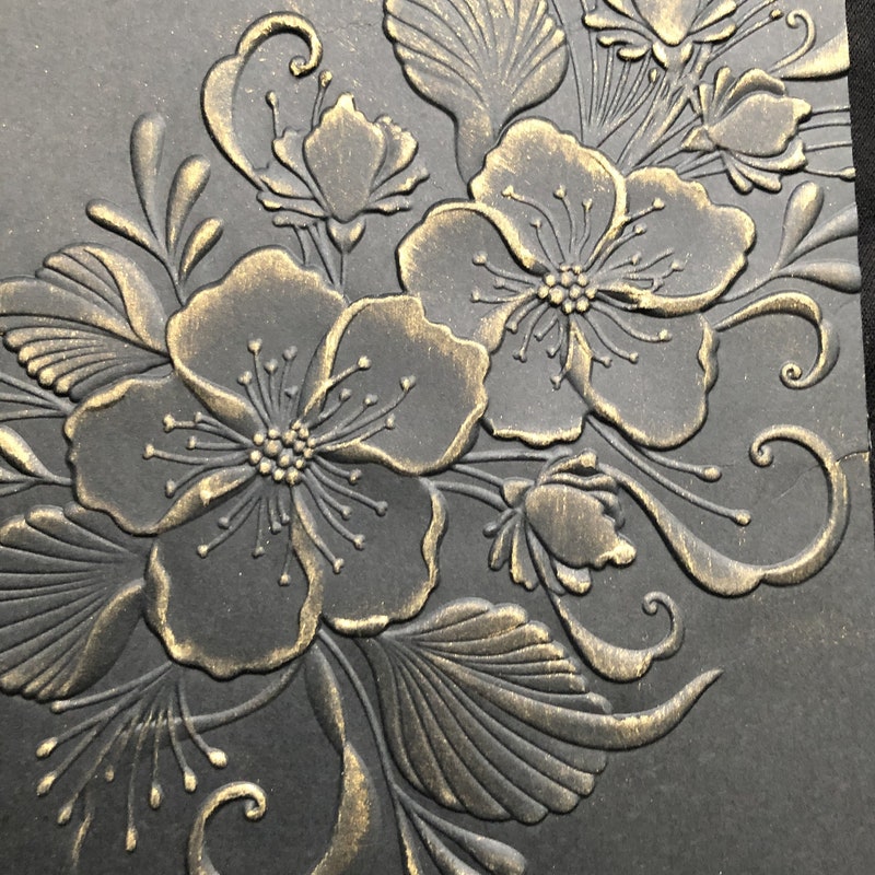 Custom Embossed Cardstock - Etsy