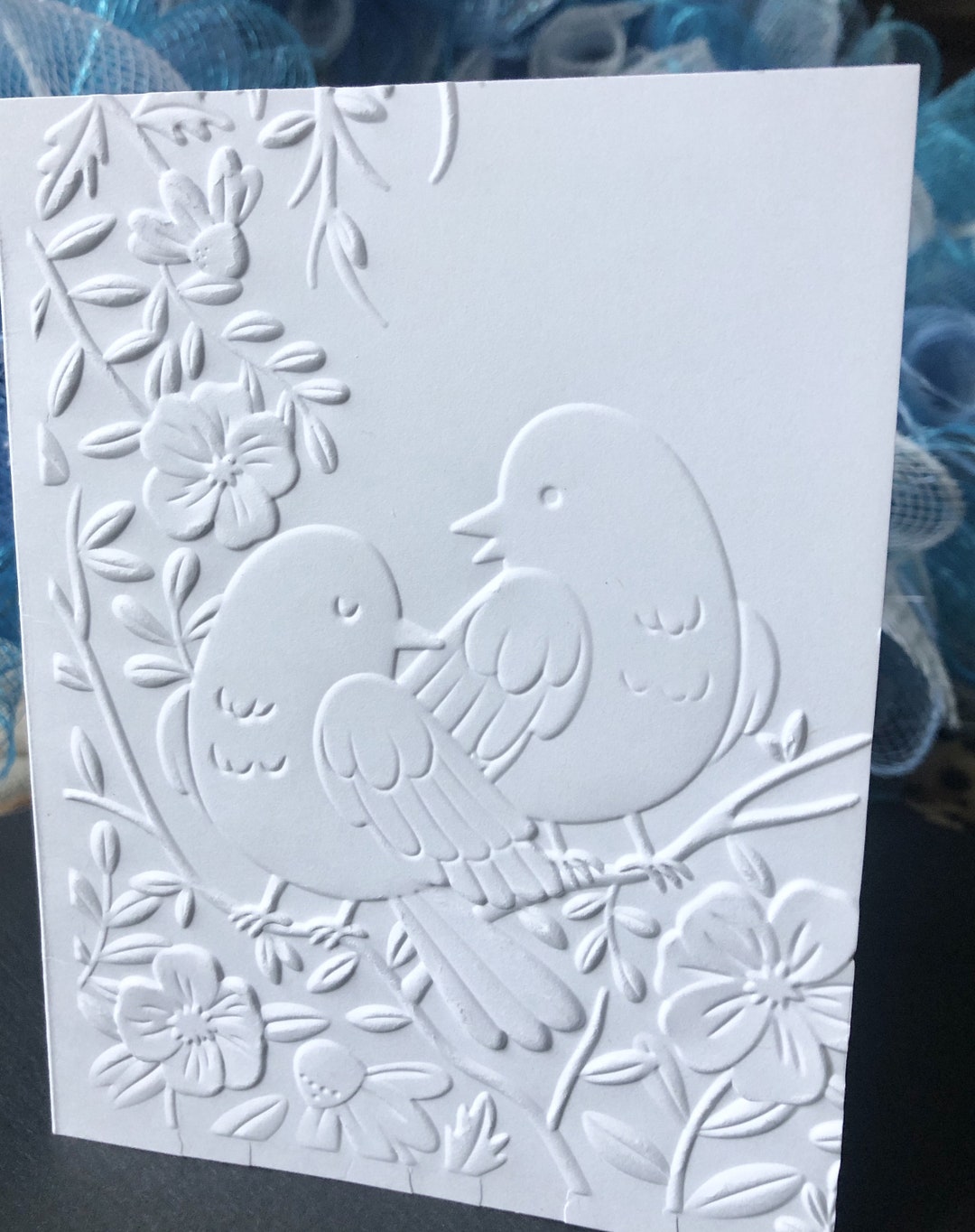 Embossed Love Birds Notecards, Blank All Occasion Cards (set of 6) - Etsy