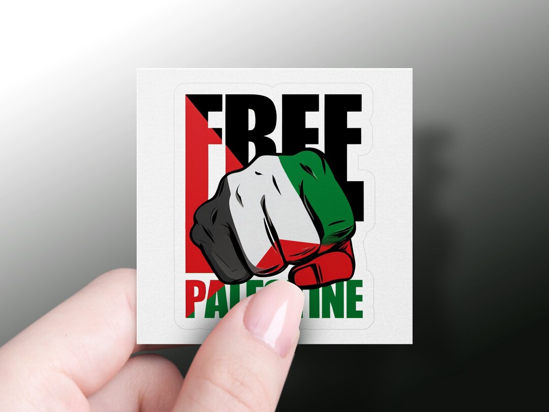 Free Palestine Sticker Palestinian Lives Matter Magnet - Etsy