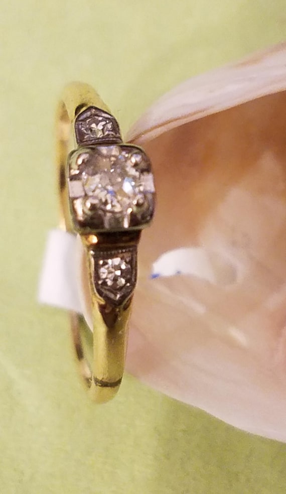 Schira Bros Engagement ring & side accents: Early Mi… - Gem