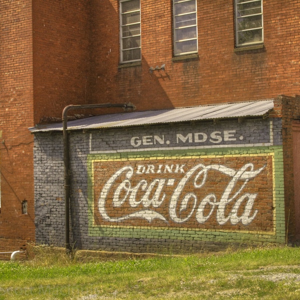Coca Cola Wall Mural - Etsy
