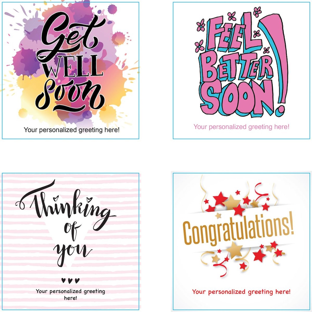 Greeting Cards - Get Well / Congrats - Etsy