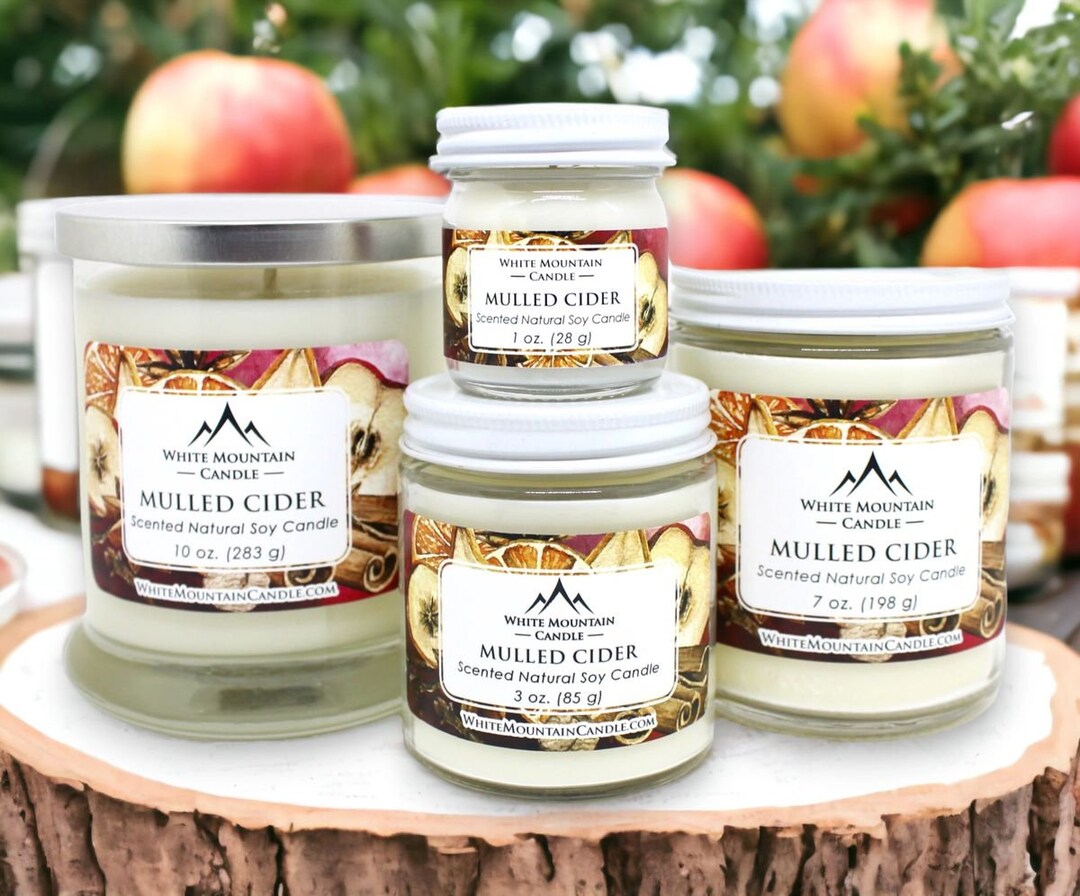 Mulled Cider Collection, Small Batch, Handcrafted Soy Candles. - Etsy