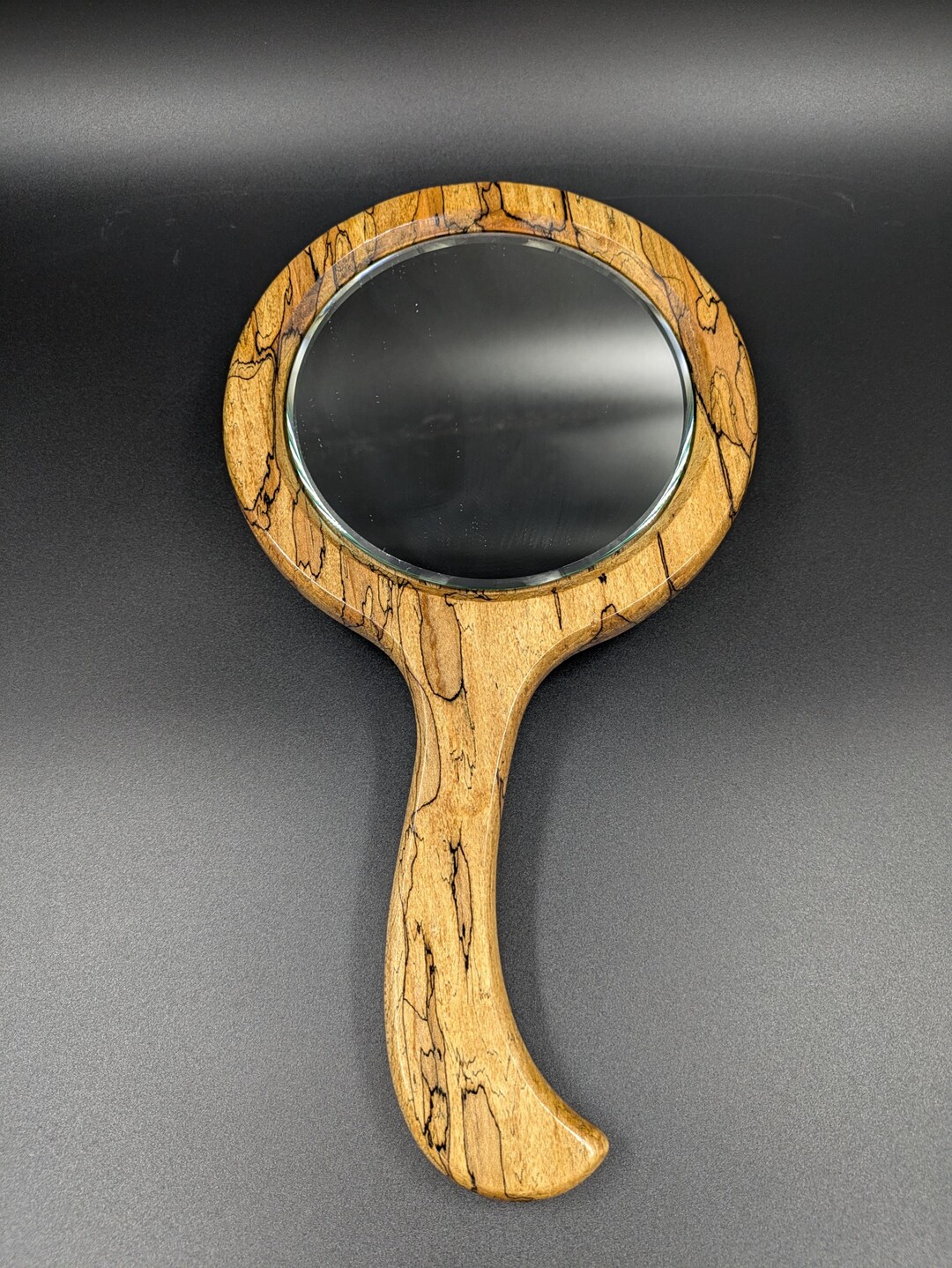 Wooden Hand Mirror, Spalted Maple - Etsy