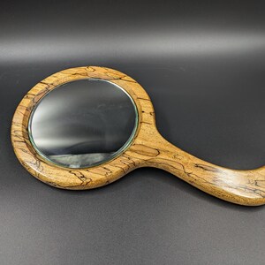Wooden Hand Mirror, Spalted Maple - Etsy