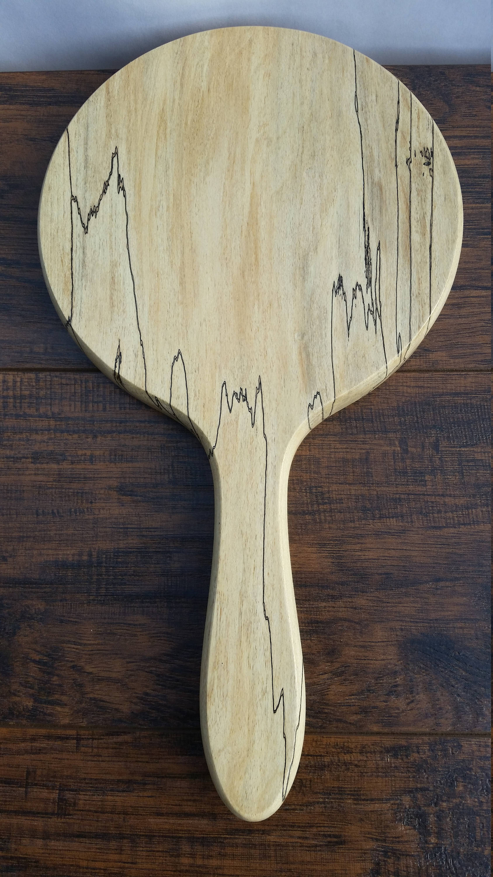 Wooden Hand Mirror, Spalted Maple - Etsy