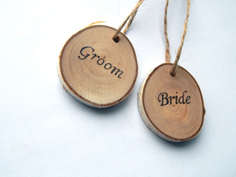Personalized Wood Burned Name Tag, for Gift Giving, Wood Slice Name Tag ...