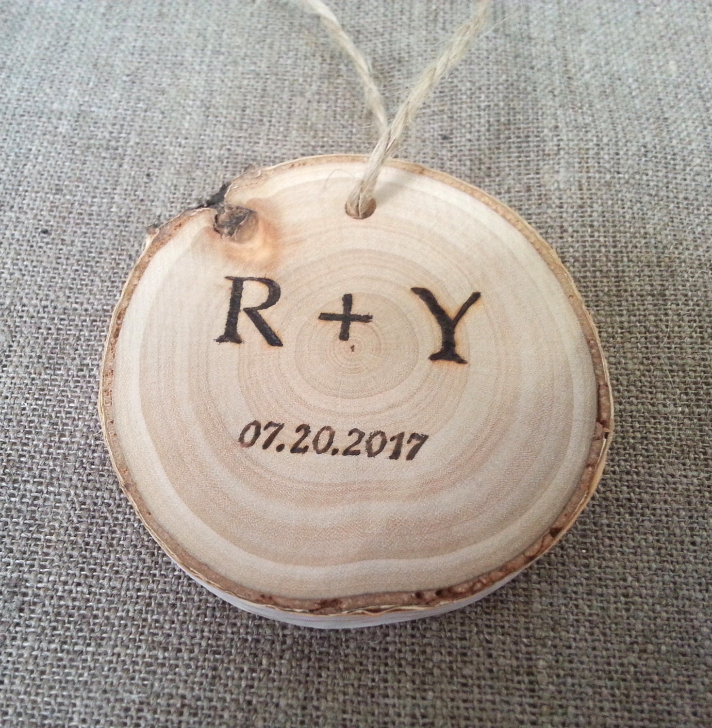 Personalized Wood Burned Name Tag, for Gift Giving, Wood Slice Name Tag ...