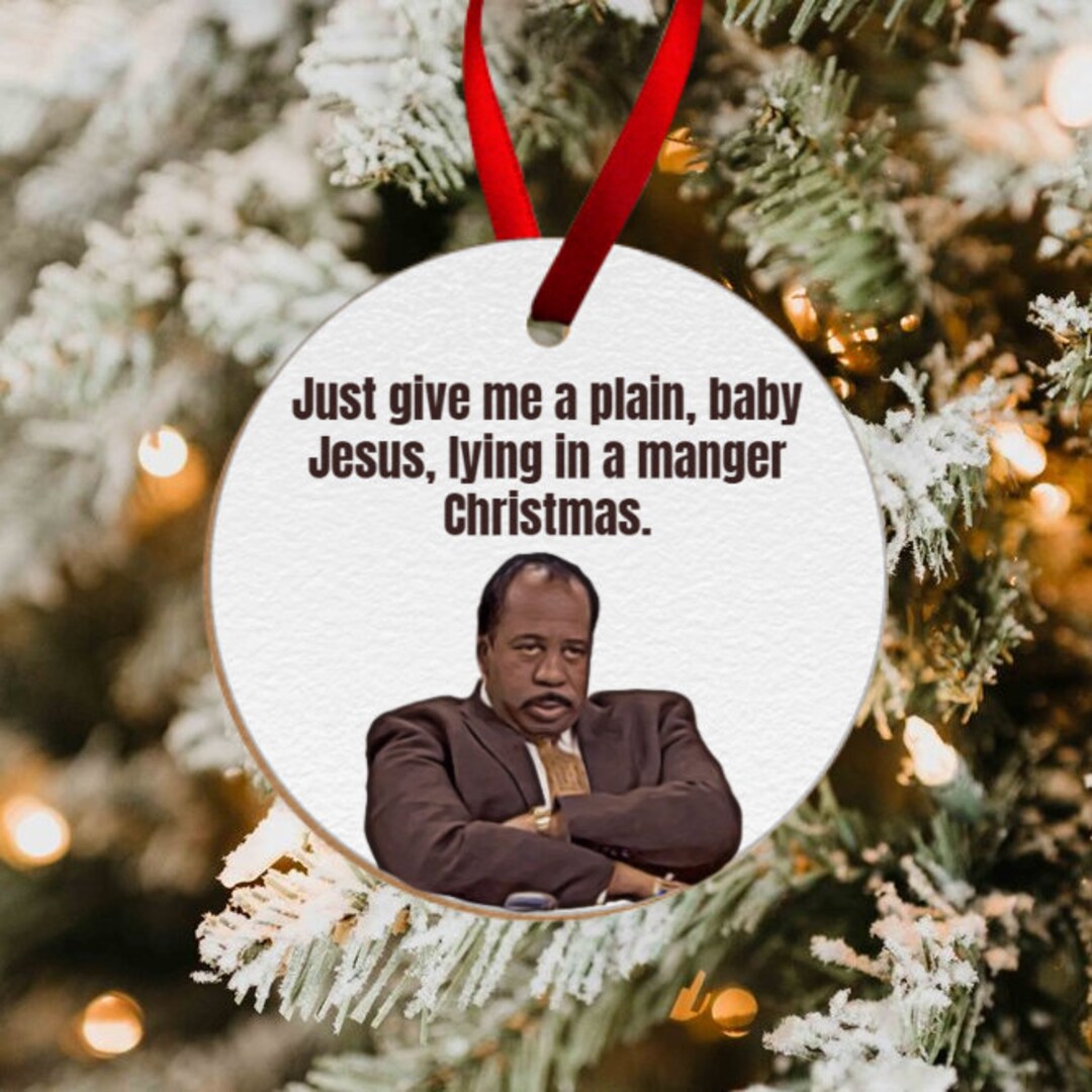 Stanley Christmas Ornament, Stanley Hudson, Gift, the Office Christmas ...