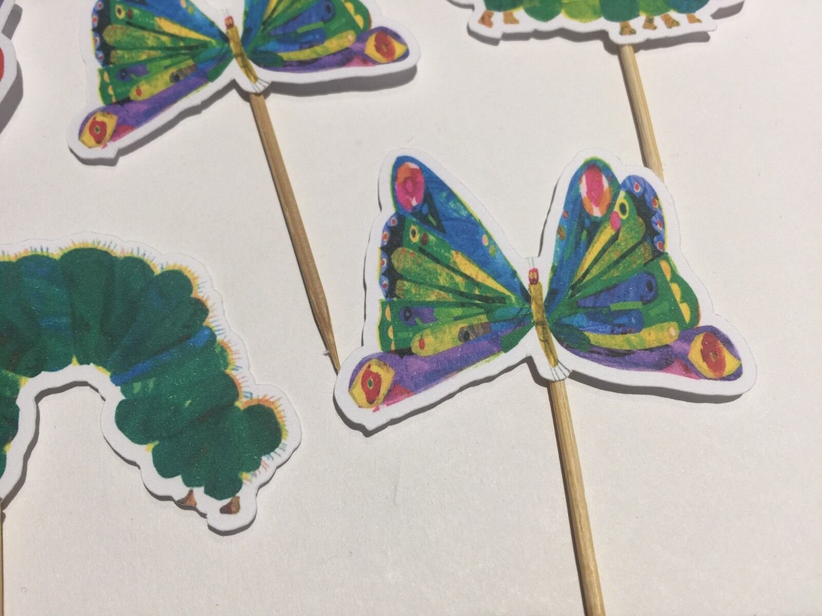 The Very Hungry Caterpillar Theme ONE TWO / 1st 2nd Happy - Etsy Australia