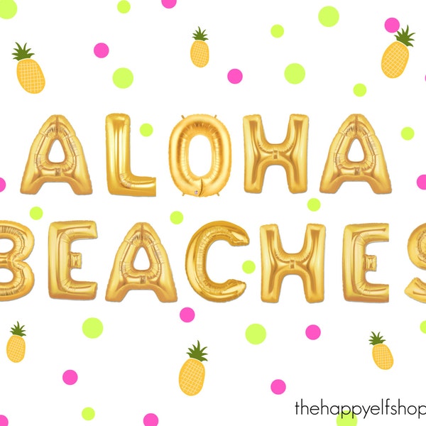 Aloha Balloons - Etsy