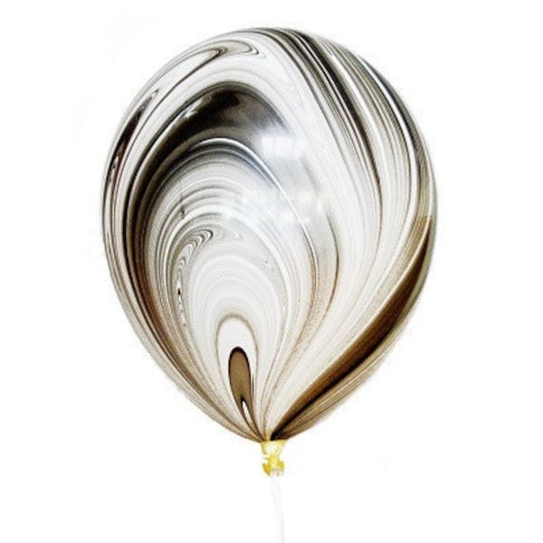 Marble Balloons - Etsy