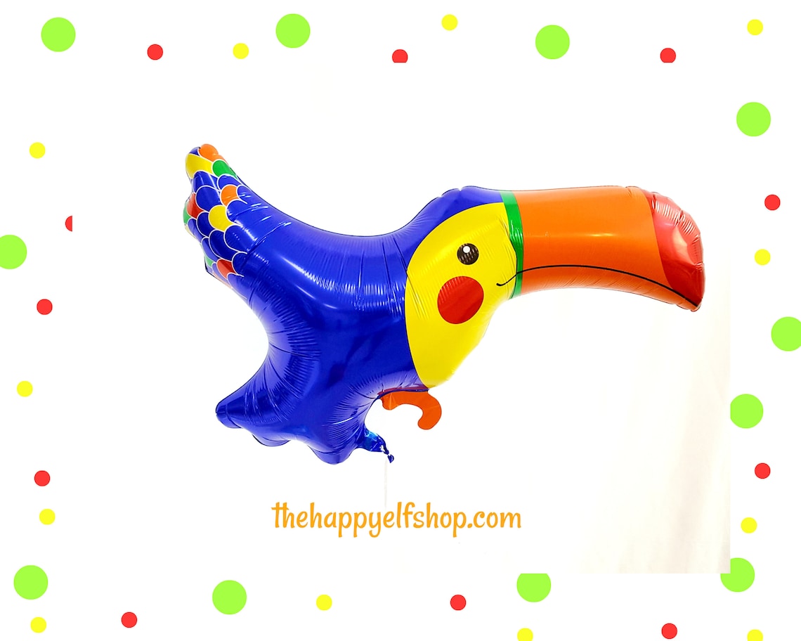 35 Toucan Balloon. Toucan Decor. Tropical Party. Pool | Etsy