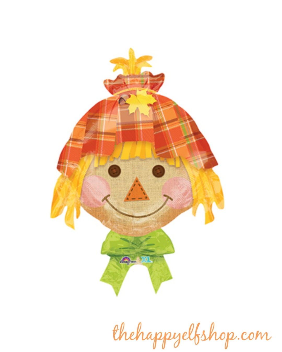 Scarecrow Balloon. 26 Inch Scarecrow Balloon. Autumn Balloons. Fall ...