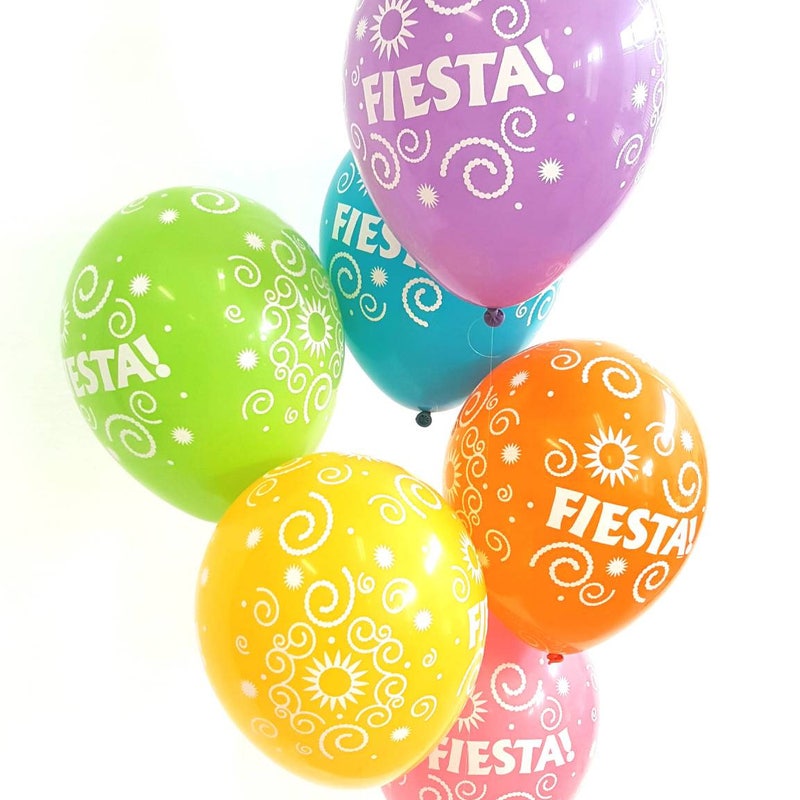 Fiesta Balloons - Etsy