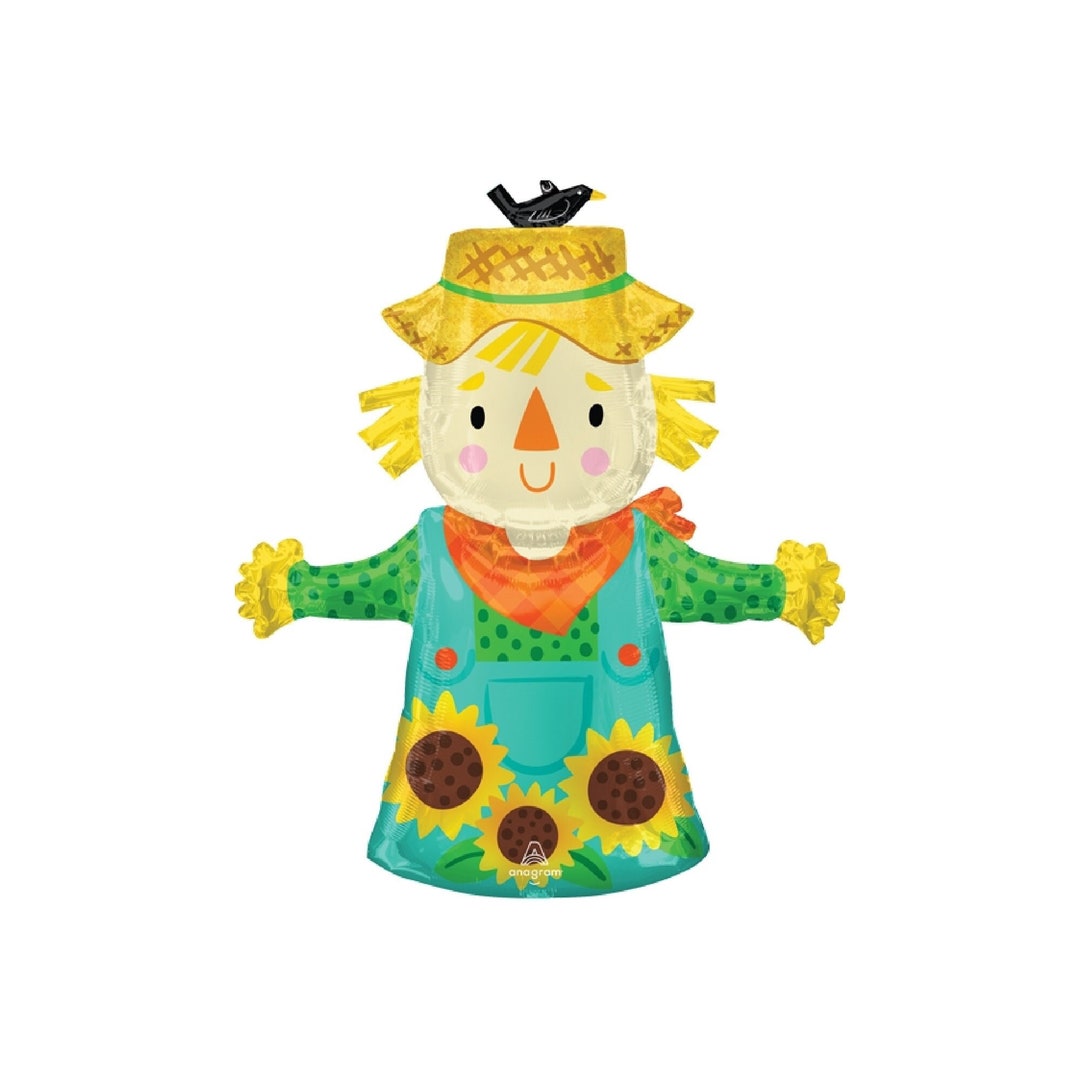 36 Inch Scarecrow Balloon: Happy Fall Party Decor - Etsy