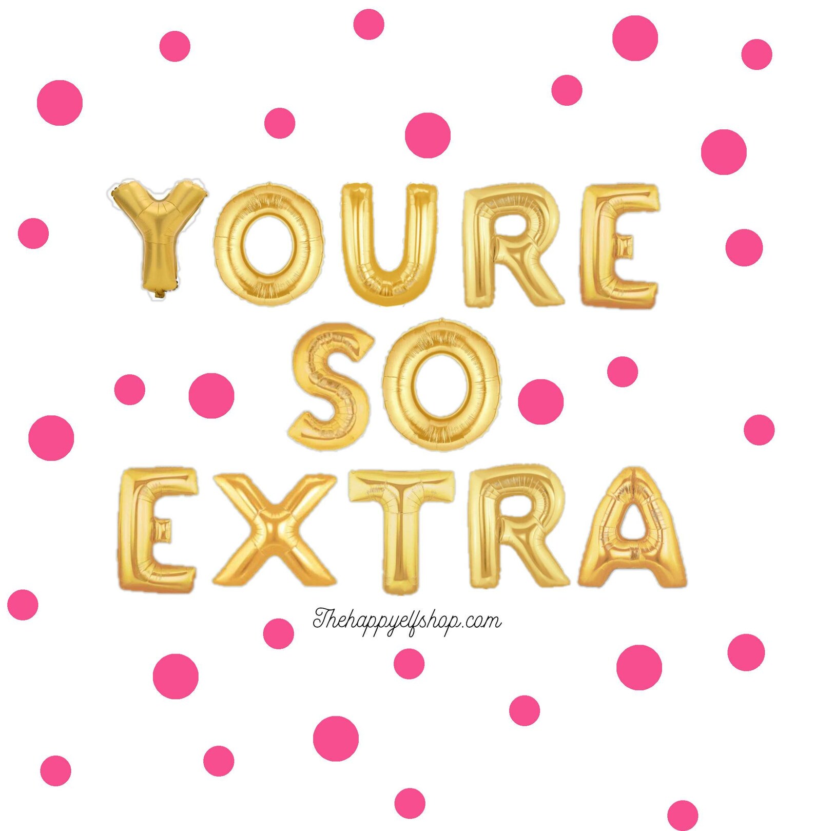 16 you're so Extra Balloons/banner. - Etsy