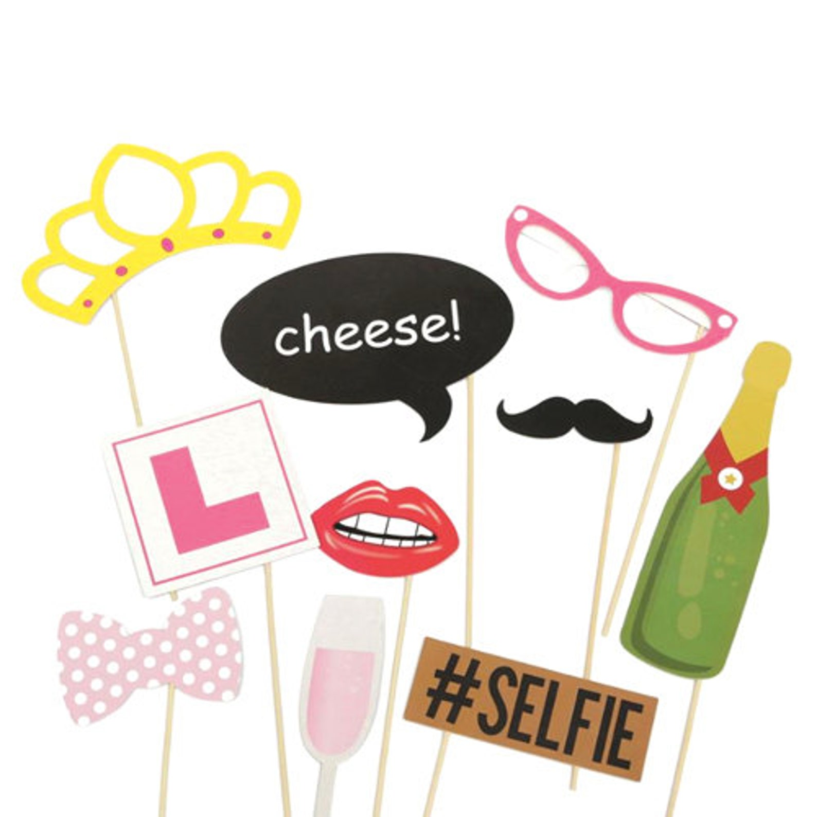 Party Photo Props- 10 Pcs - Etsy