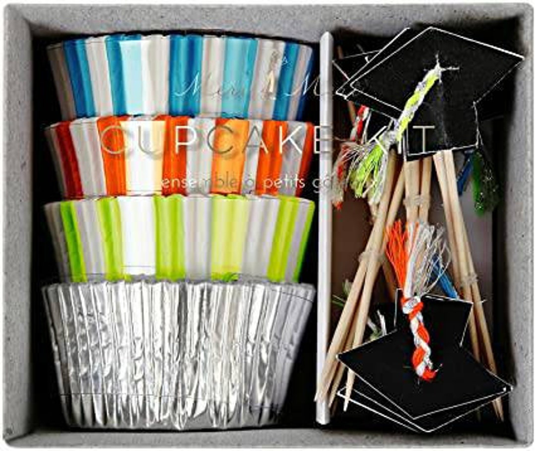 Meri Meri Graduation Cupcake Kit. Cupcake Kit. Meri Cupcake Kit ...