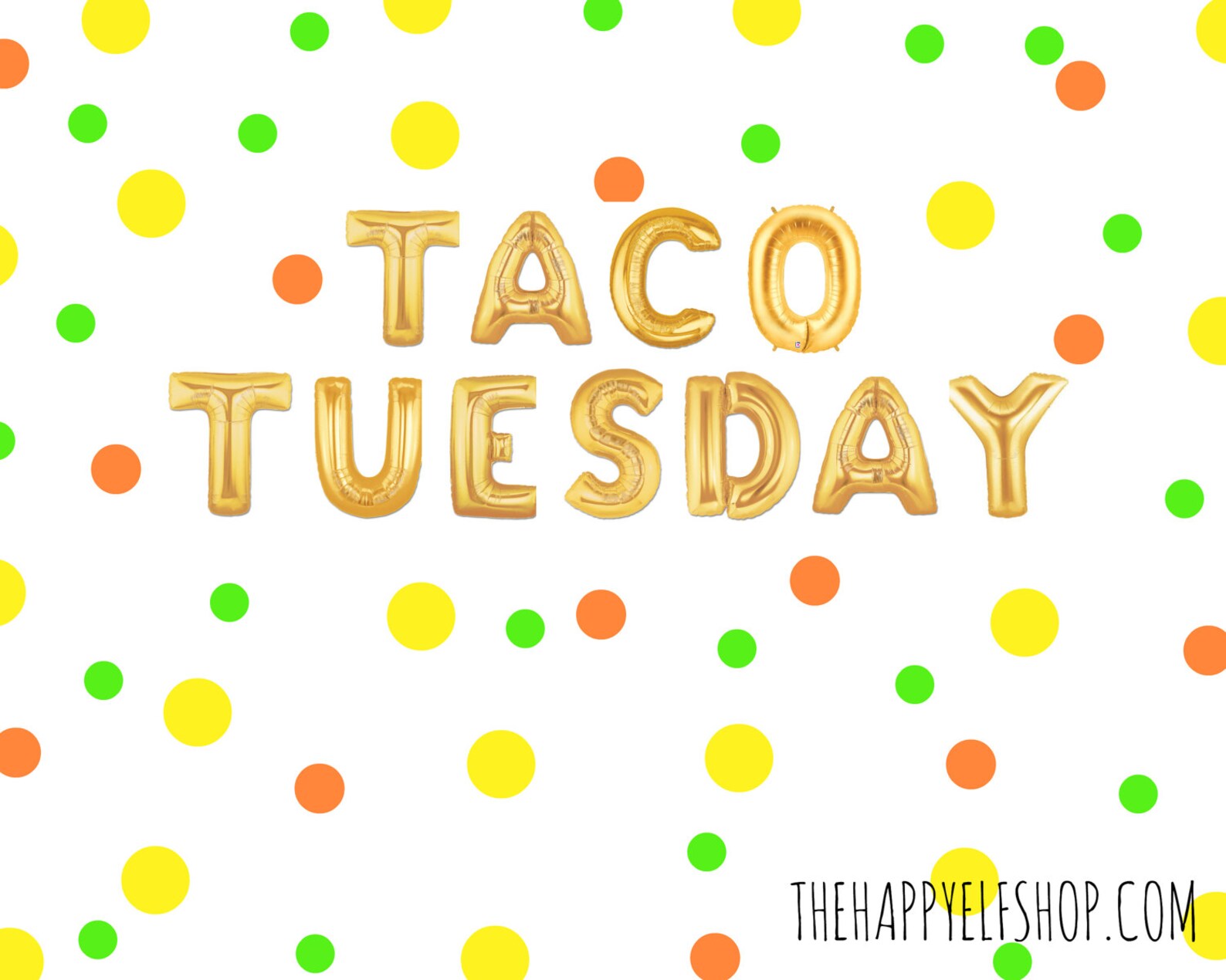 16 TACO TUESDAY Balloons/banner. Fiesta Balloon. Taco | Etsy