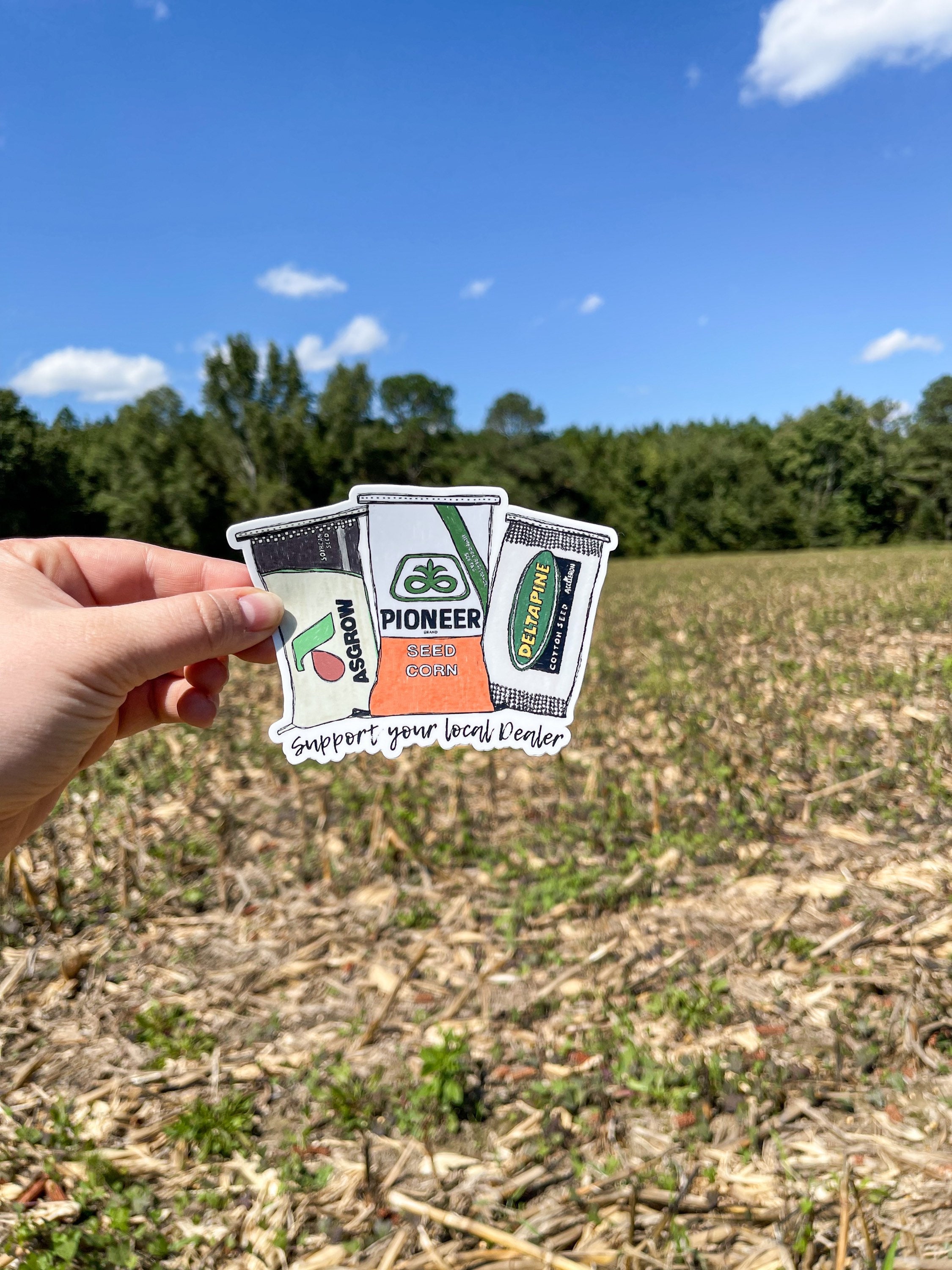 Support Your Local Dealer Sticker Seed Dealer Sticker - Etsy