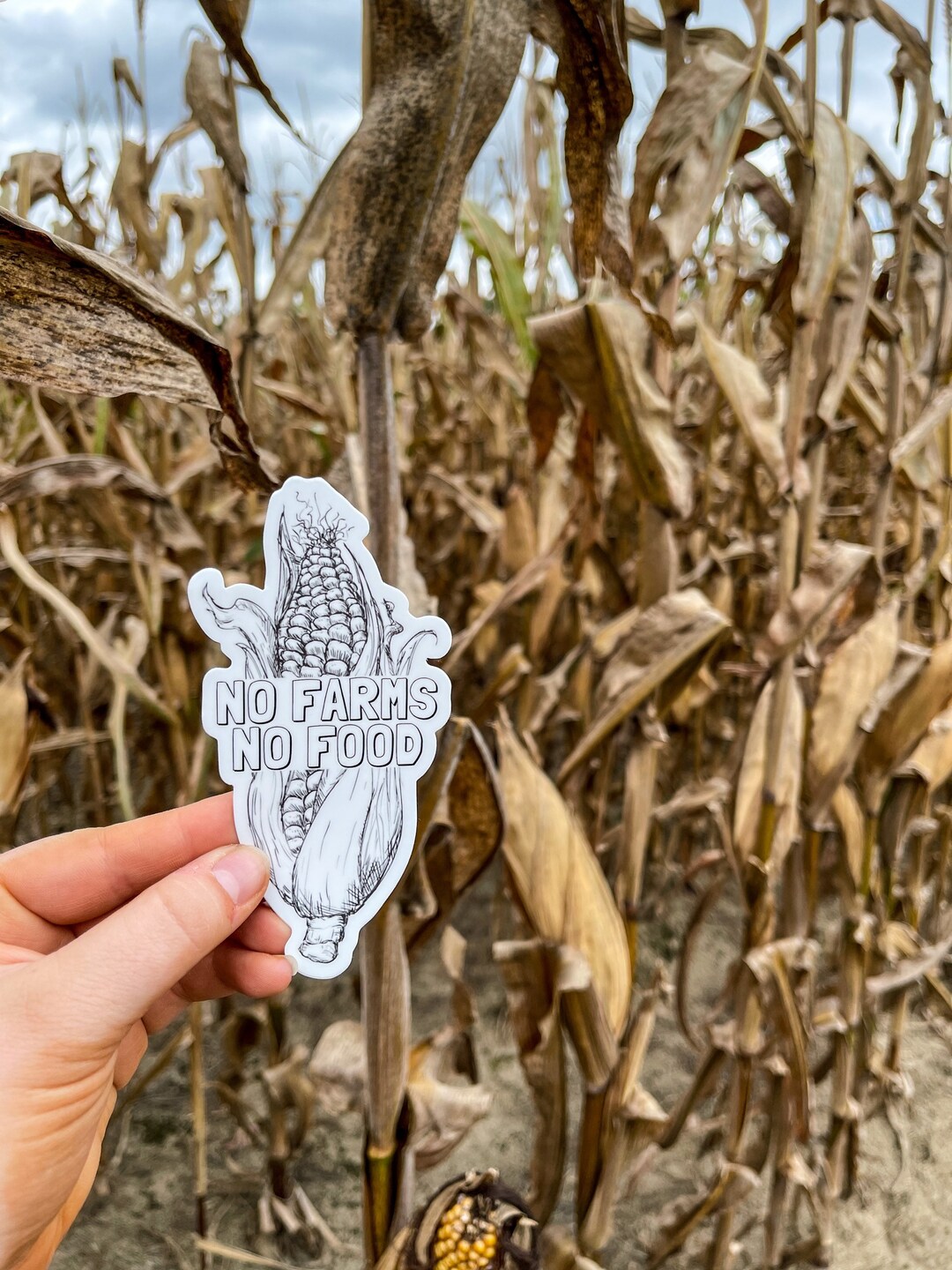 No Farms. No Foods Sticker, Decal, Bumper Sticker - Etsy