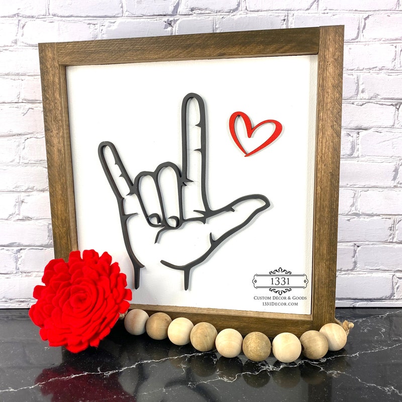 Asl I Love You Svg - Etsy