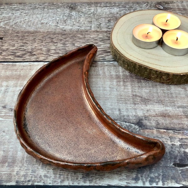 Ceramic Moon Dish - Etsy UK