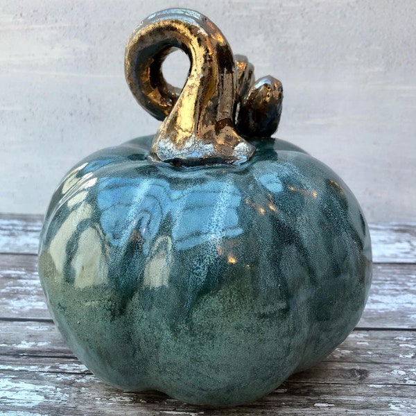 Ceramic Pumpkin - Etsy