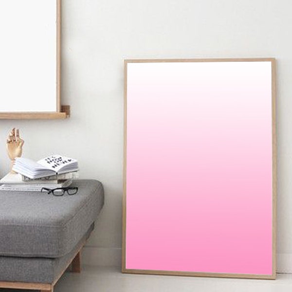 Ombre Poster - Etsy