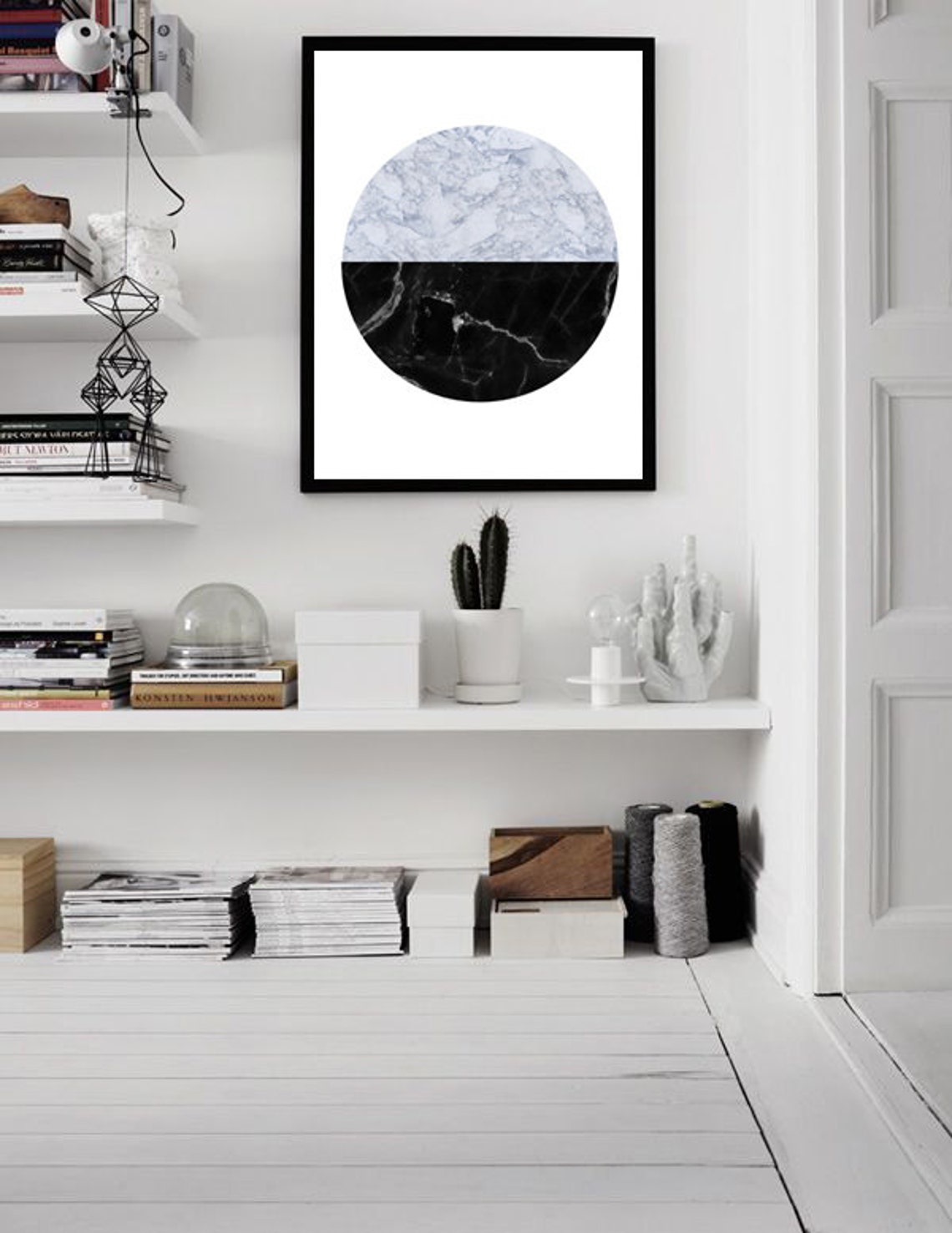 Extra Large Marble Print Marble Poster Minimalist Art - Etsy