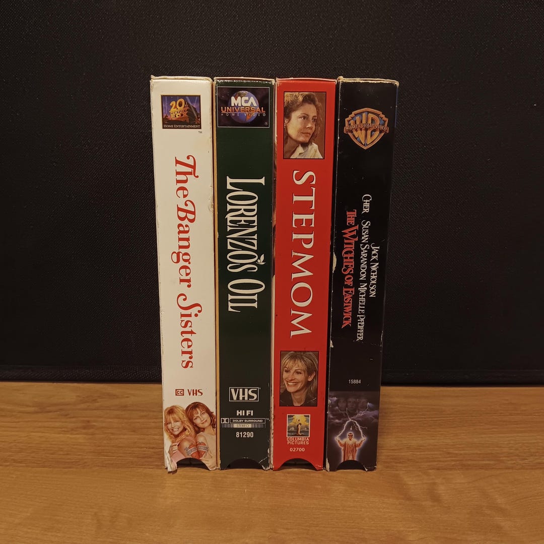 Set of 5 Vintage Susan Sarandon VHS Starter Set - Etsy