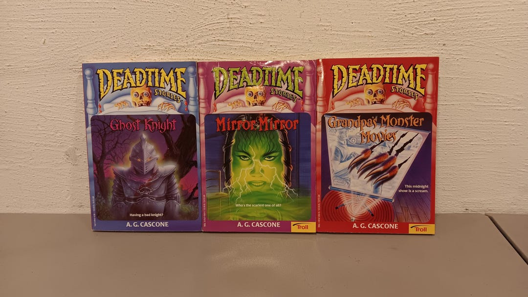 Set of 3 Vintage 1997 Deadtime Stories Paperback Books - Etsy