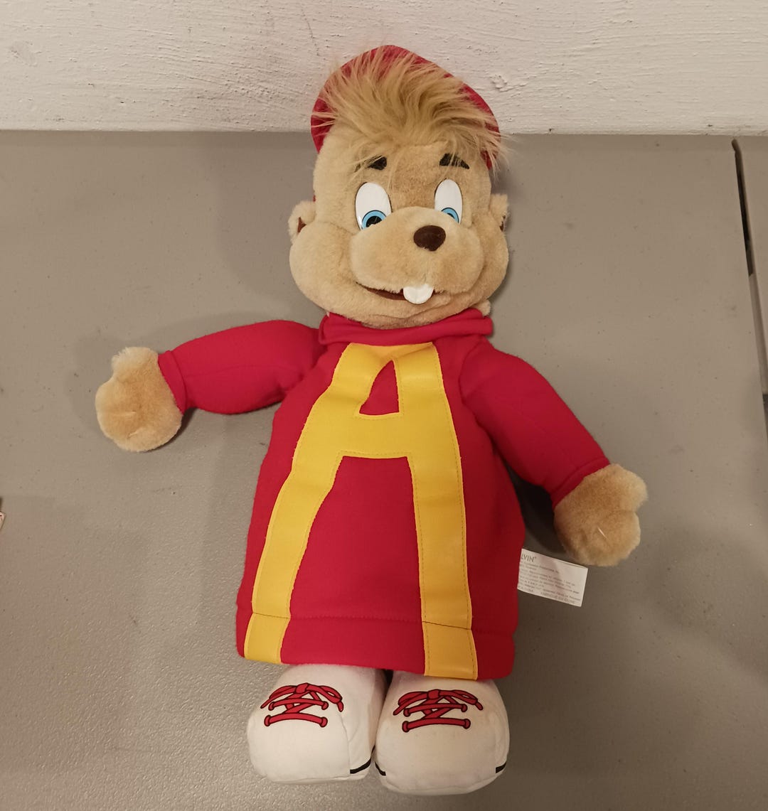 Vintage 1993 Alvin and the Chipmunks 16 Plush Puppet - Etsy