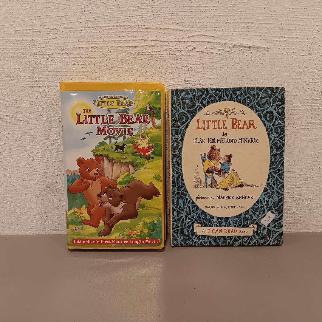 Vintage Little Bear Movie VHS & Book Set - Etsy