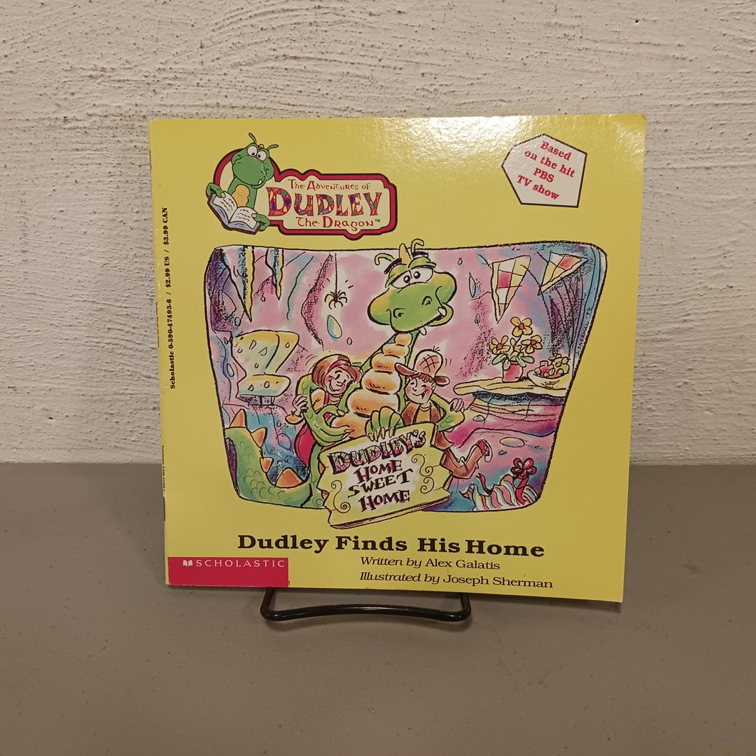 Vintage 1995 Dudley the Dragon "dudley Finds His Home" Book - Etsy
