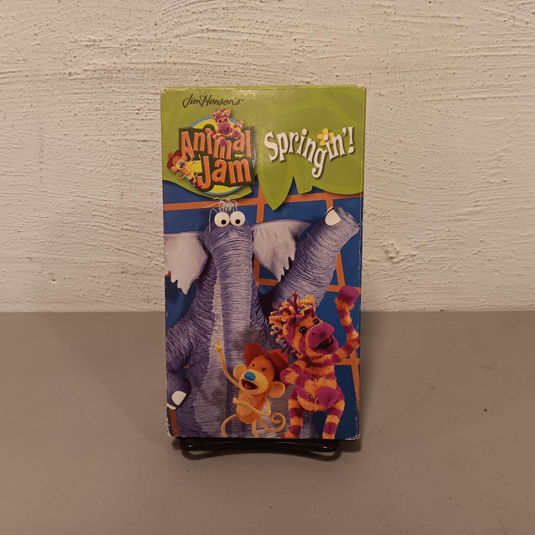 Vintage 2005 Jim Henson's Animal Jam "springin'!" VHS - Etsy