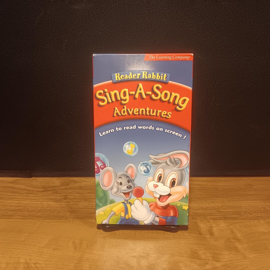 Vintage 2000 Reader Rabbit Sing-a-song Adventures VHS - Etsy